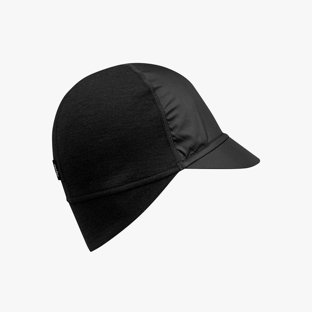 Rapha Peaked Merino Beanie Black – Steel Cyclewear